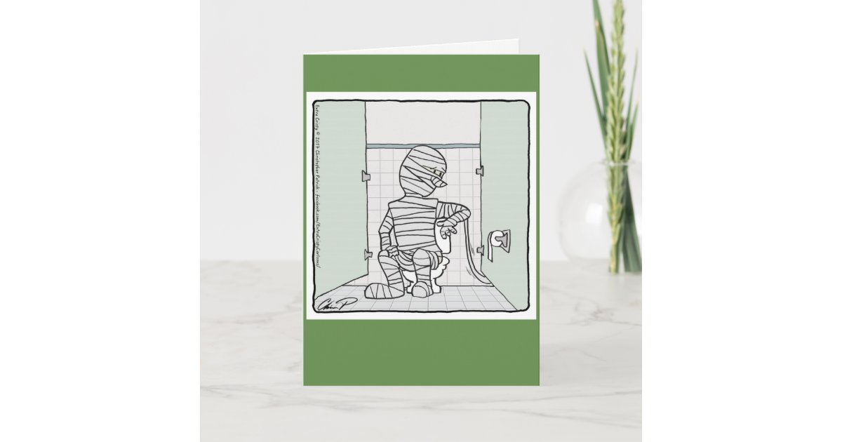 Halloween Card: Mummy Card | Zazzle