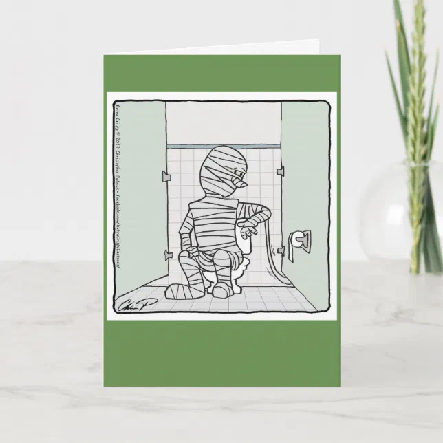 Halloween Card: Mummy Card | Zazzle