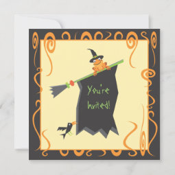 Halloween Cauldron Party Invitation | Zazzle