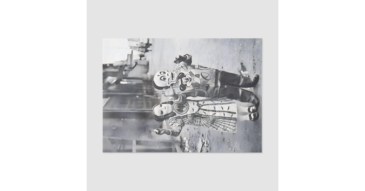 Halloween Children Costume Tissue Paper | Zazzle