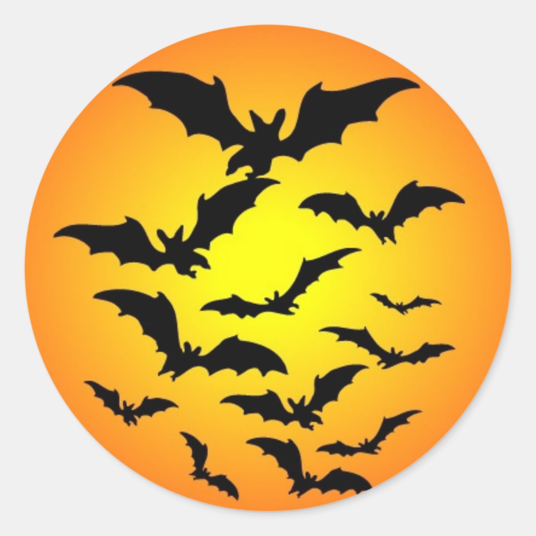 Halloween Classic Round Sticker | Zazzle