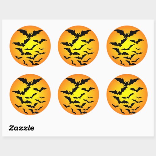 Halloween Classic Round Sticker | Zazzle