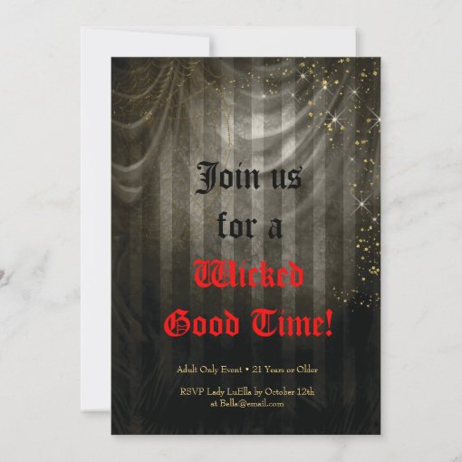 Halloween Costume Ball Invitations | Zazzle