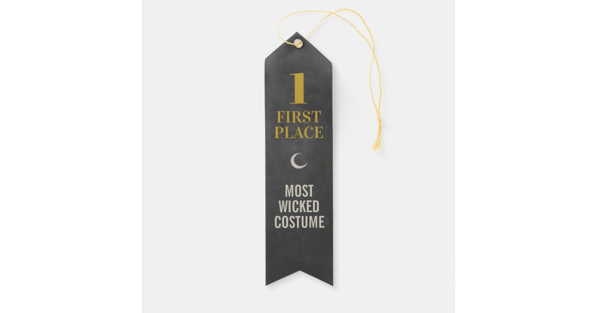 Halloween Costume Contest | 1st Place Award Ribbon | Zazzle