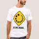 Halloween Costume Loading Yellow Road Sign T-Shirt | Zazzle