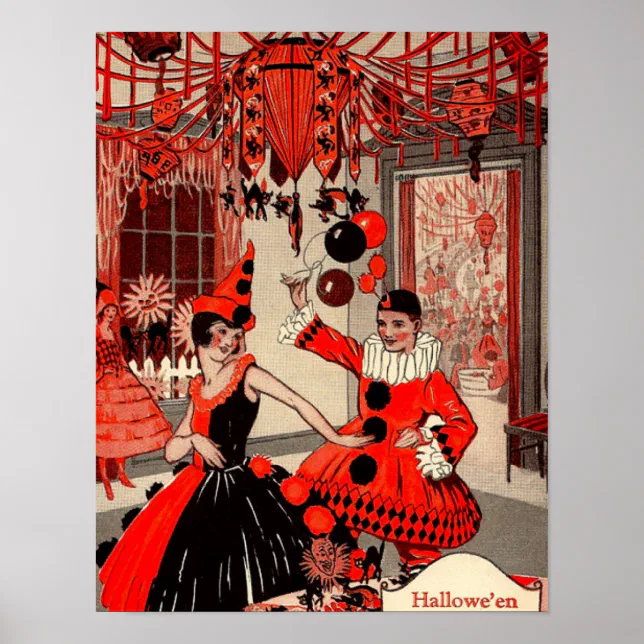 Halloween Costume Party Poster | Zazzle