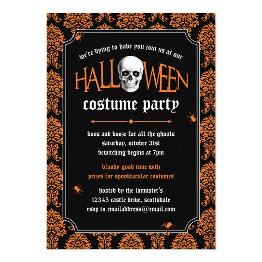 Costume Party Invite for Kid's Birthday Party | Zazzle.com