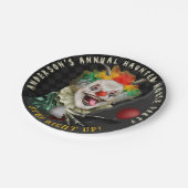 Halloween Creepy Clown Adult Scary Circus Party Paper Plates | Zazzle