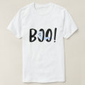 Halloween Cute Ghost Boo! Minimalist T-Shirt | Zazzle