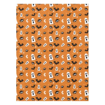 Halloween cute pattern tablecloth | Zazzle