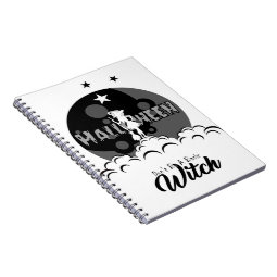 Halloween Don't Be A Basic Witch Notebook | Zazzle