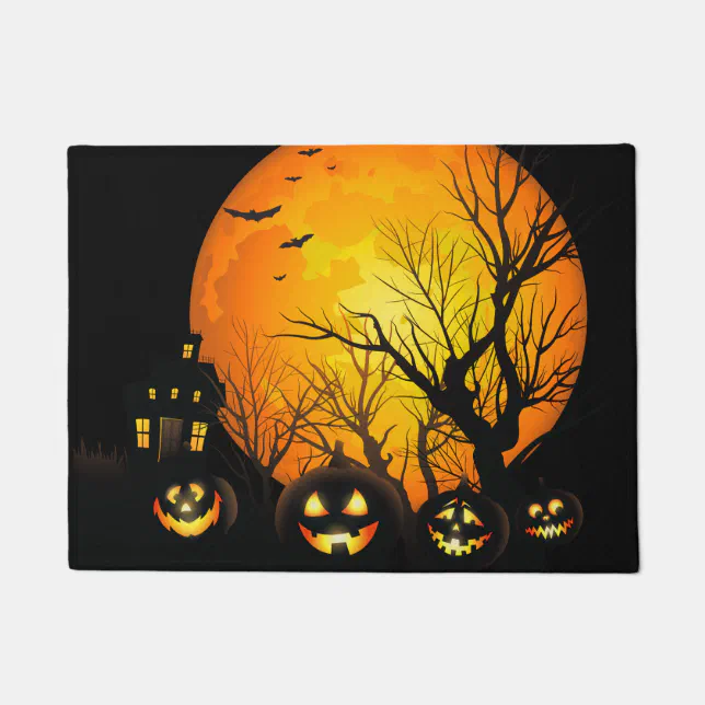Halloween Door Mat | Zazzle