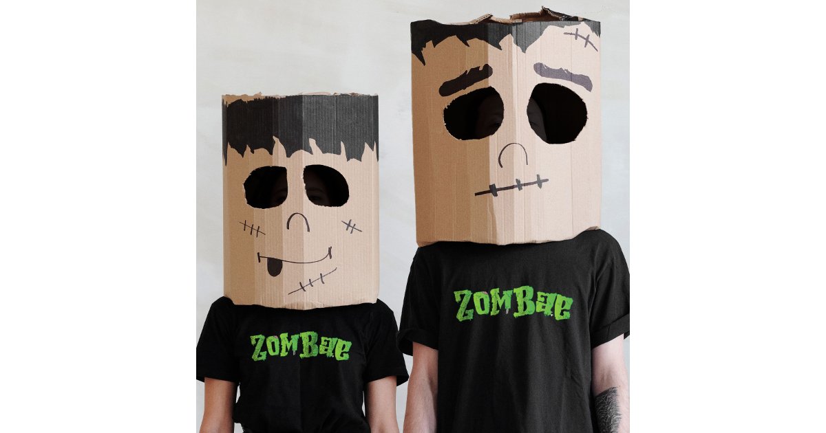 Halloween Family Couple Matching Zombie Zombae T-Shirt | Zazzle