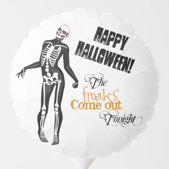 Halloween Freak Zombie Balloon | Zazzle