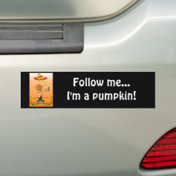 Halloween fun bumper sticker | Zazzle