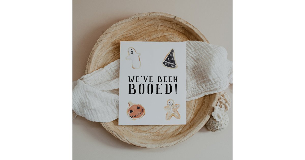Halloween Game Boo Neighbor Game Sign | Zazzle