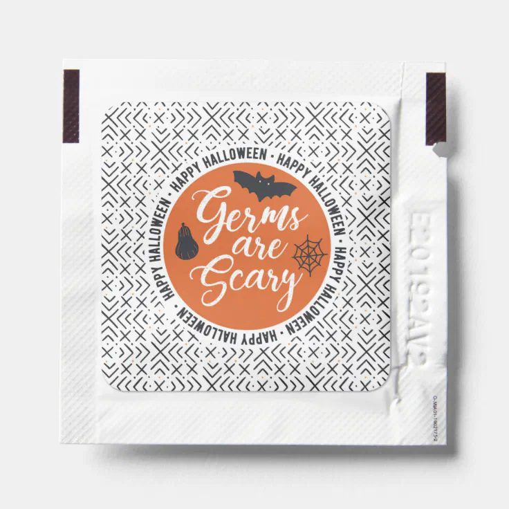 Halloween Germs Are Scary Hand Sanitizer Packet | Zazzle