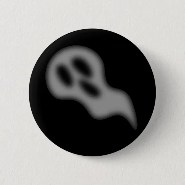 Halloween Ghost Button | Zazzle