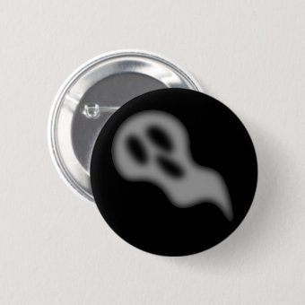 Halloween Ghost Button | Zazzle