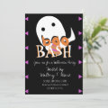 Halloween Ghost Costume Party Boo Bash Invitation | Zazzle