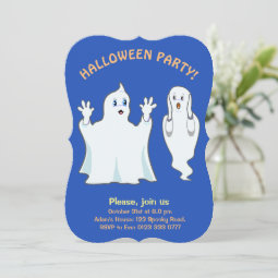 Halloween Ghost Invitation | Zazzle