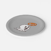 Halloween Ghost Paper Plates | Zazzle