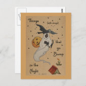 Halloween Ghost Postcard | Zazzle