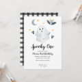 Halloween Ghost Spooky One 1st Birthday Invitation | Zazzle