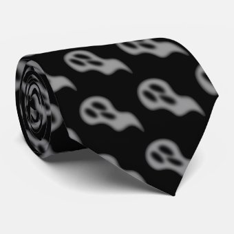 Halloween Ghost Tie | Zazzle