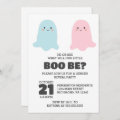 Halloween Ghosts Gender Reveal Party Invitation | Zazzle