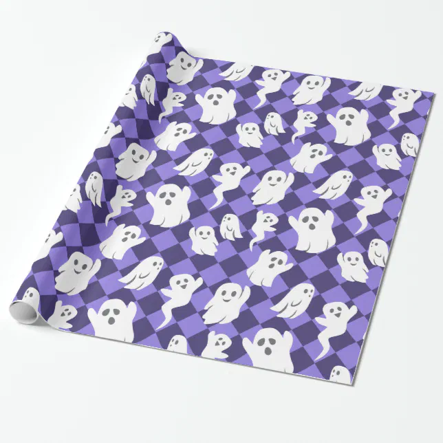 Halloween Ghosts Wrapping Paper | Zazzle