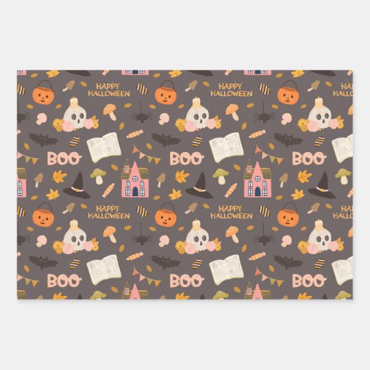 Halloween Gift Wrapping Paper | Zazzle.com