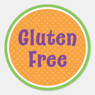 Gluten Free Stickers | Zazzle