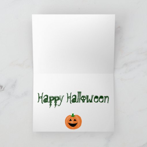 Halloween greeting card | Zazzle