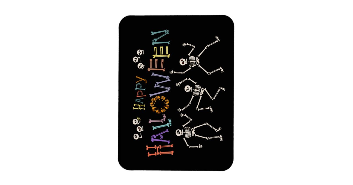 Halloween Greetings Magnet | Zazzle
