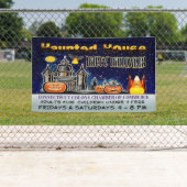 Halloween Haunted House Banner | Zazzle