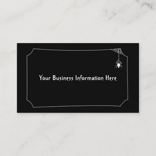 Halloween,haunted house,business card | Zazzle