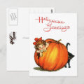 Halloween Hide and Seek Postcard | Zazzle