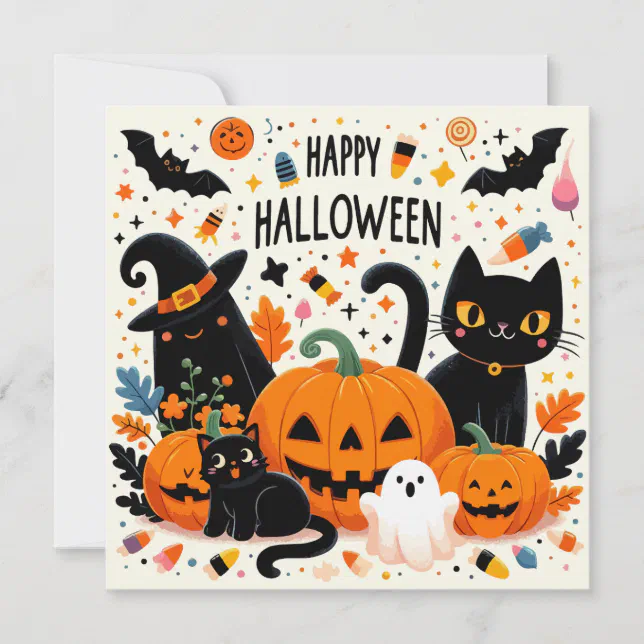 Halloween Holiday Card | Zazzle