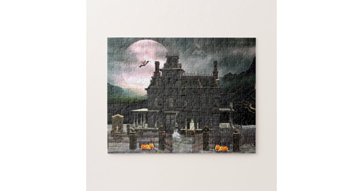 Halloween House 2 Puzzle | Zazzle