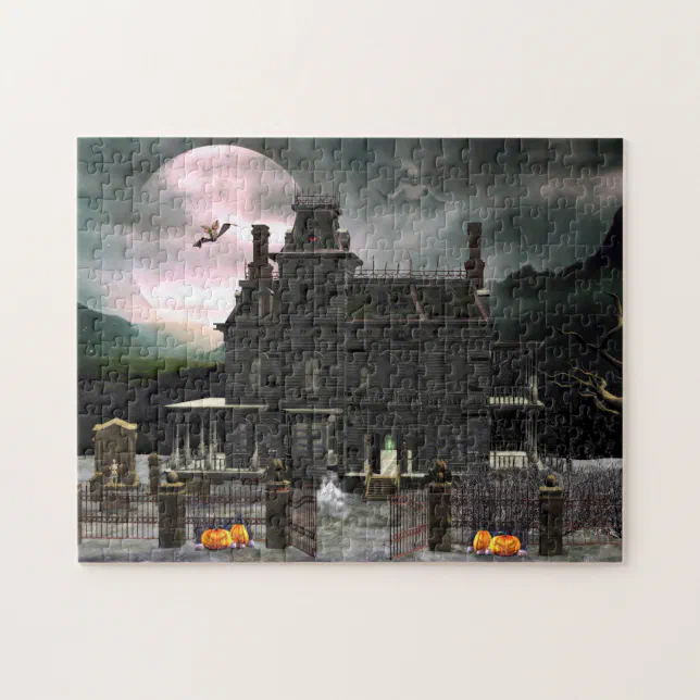 Halloween House 2 Puzzle | Zazzle