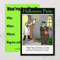 Halloween Humor Party Invitations "Spectickles" | Zazzle