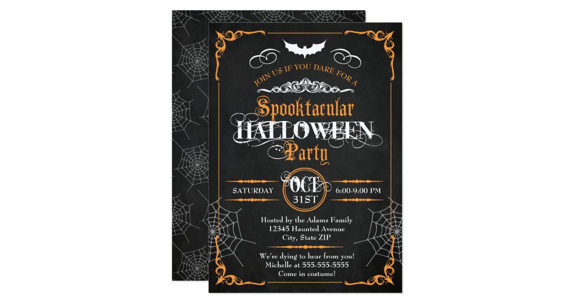 Halloween Invitation | Zazzle.com