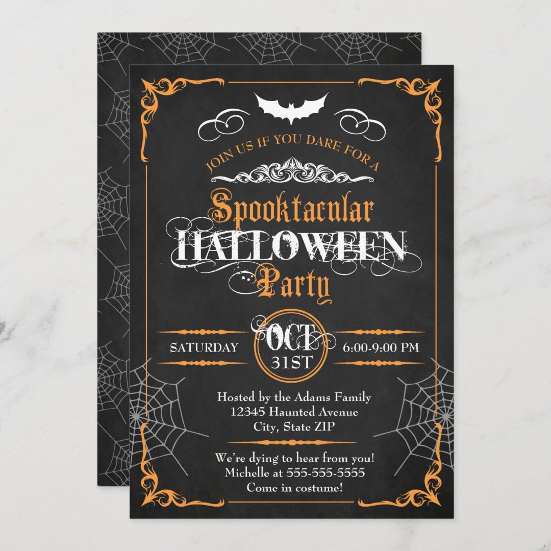 Halloween Invitation | Zazzle