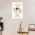 Halloween Little Boo Baby Shower Welcome Sign | Zazzle