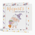 Halloween Little Lambo Boo Baby Shower Photo Album 3 Ring Binder | Zazzle