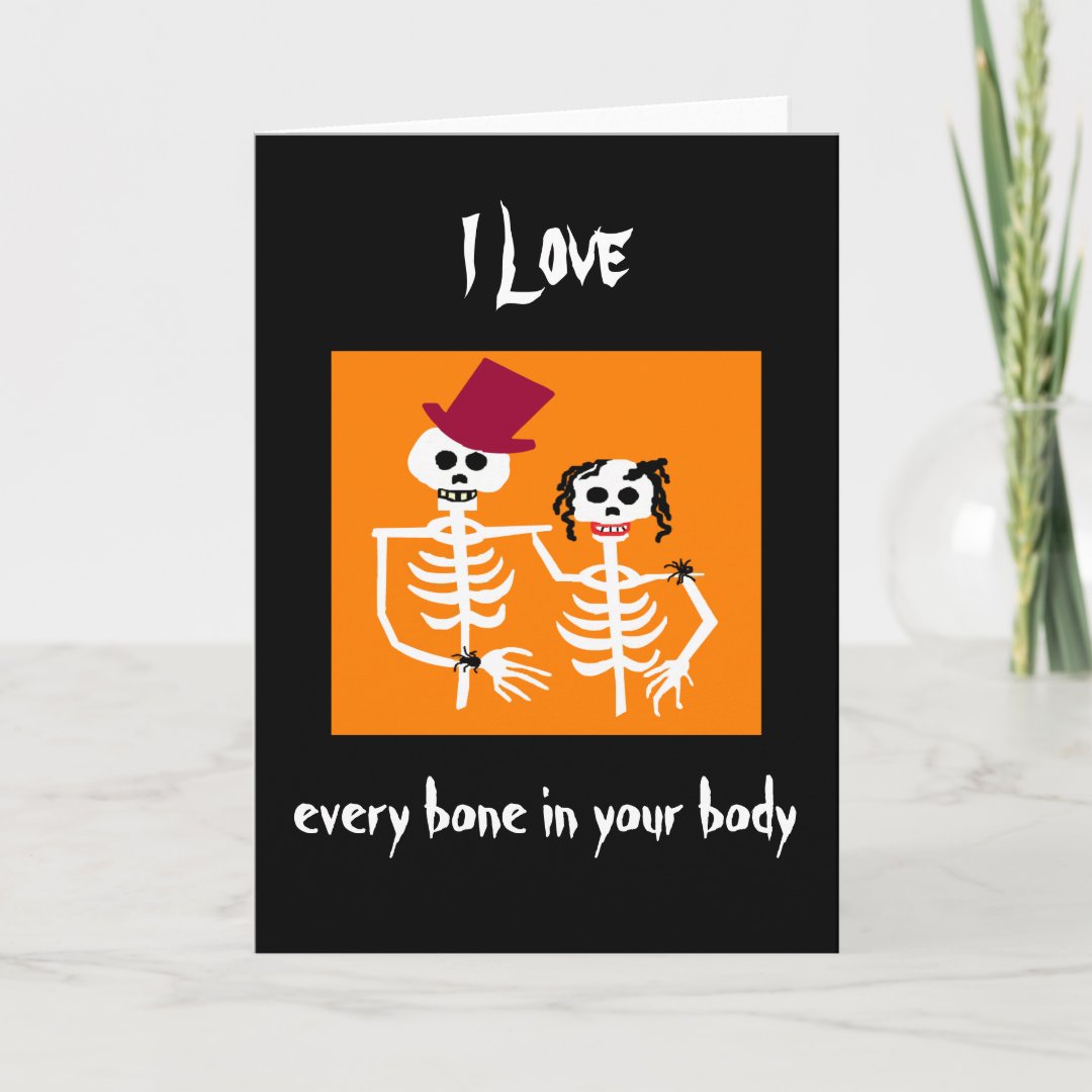 Halloween Love Card | Zazzle