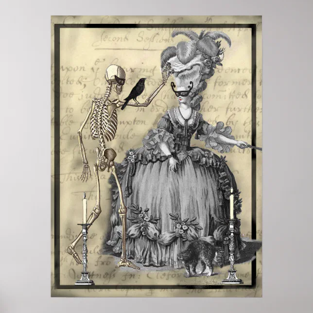 Halloween Masquerade Ball Poster | Zazzle