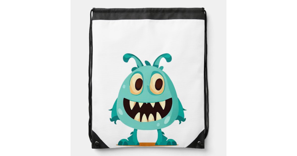 Halloween/Monster/cartoon Drawstring Bag | Zazzle