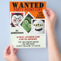 Halloween Monster Costume Party Invite Flyer | Zazzle